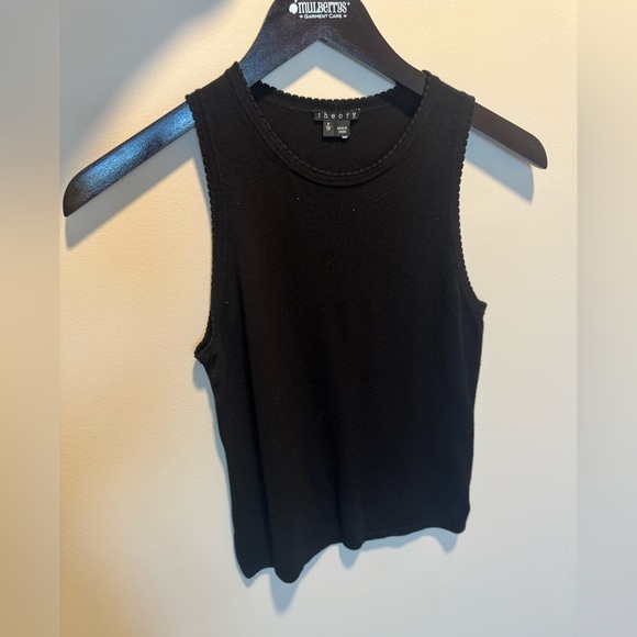 Theory | Tops | Theory Classic Black Tank Top | Poshmark
